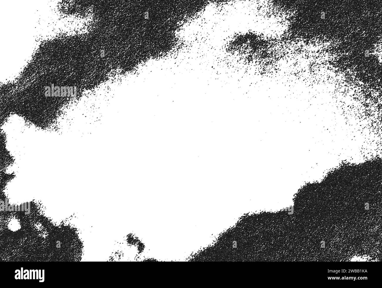 Illustration of scattered gunpowder on a white background Stock Photo ...