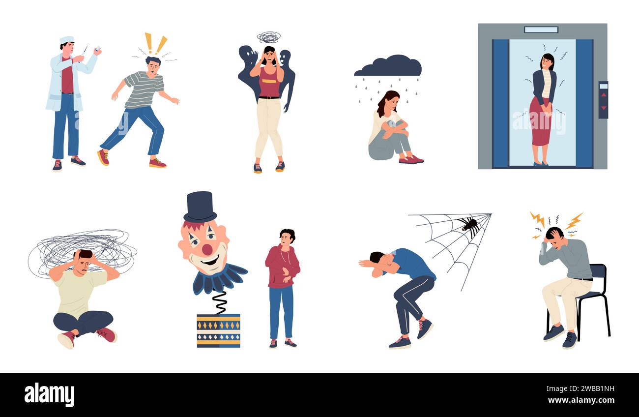 Horrified vector vectors Stock Vector Images - Alamy