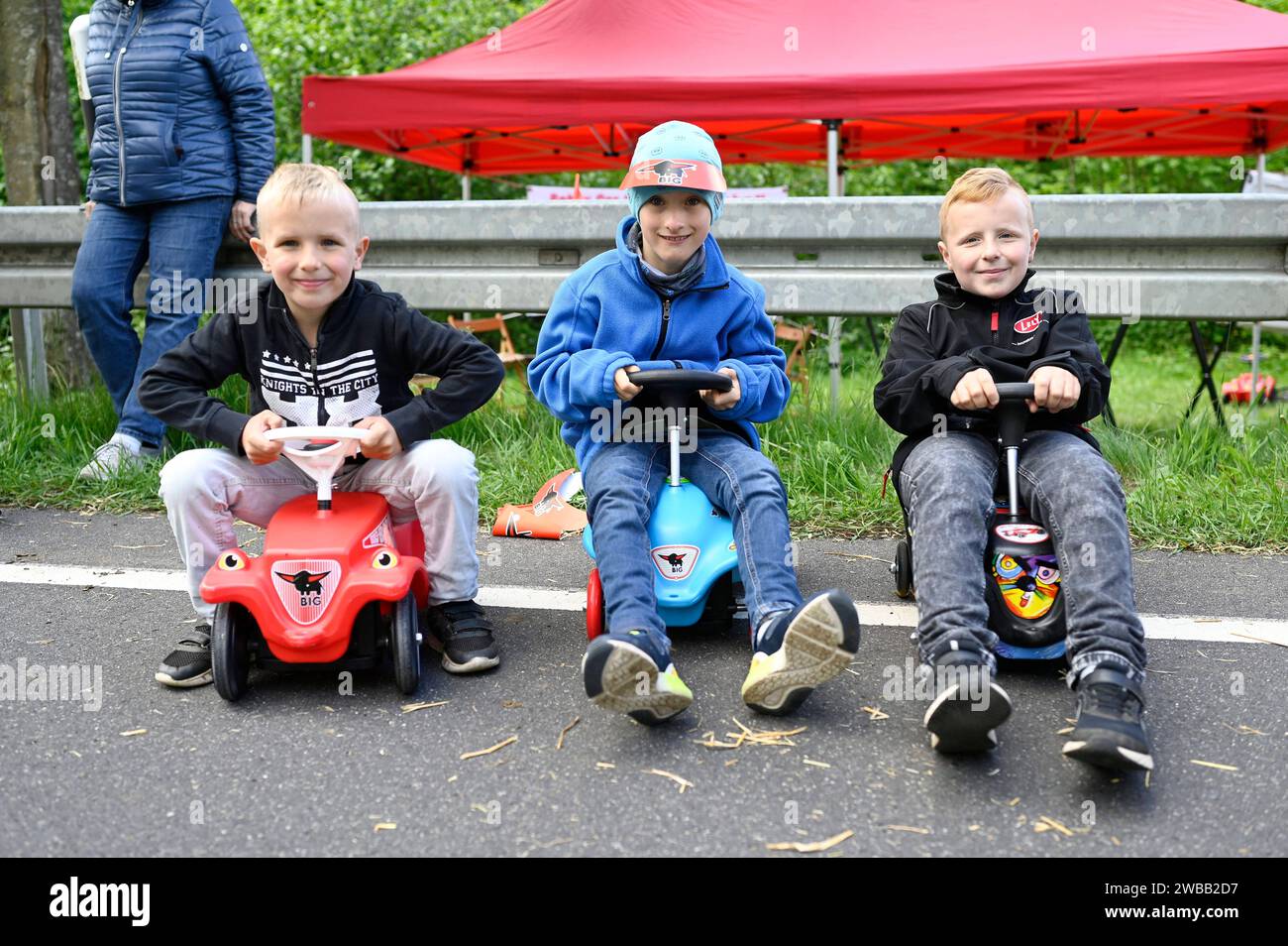 Marcel Paul stellt neuen Record mit Bobby Car auf 28.05.2022 Schotten ...