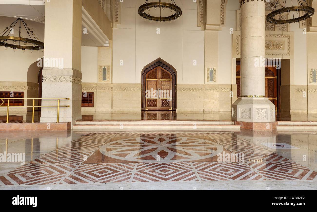 Doha, Qatar- December 12,2023 : Largest mosque in Qatar, Imam Abdul ...