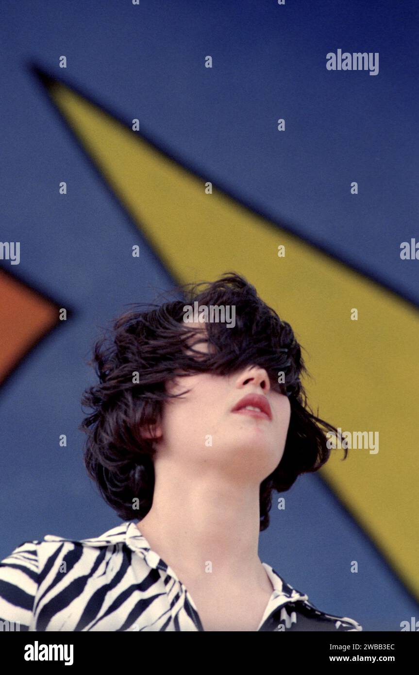 Milan Italy 1996-06-28 : Carmen Consoli, Italian singer, live concert ...