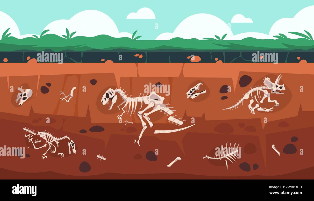 Extinct animal illustration vecto Stock Vector Images - Alamy