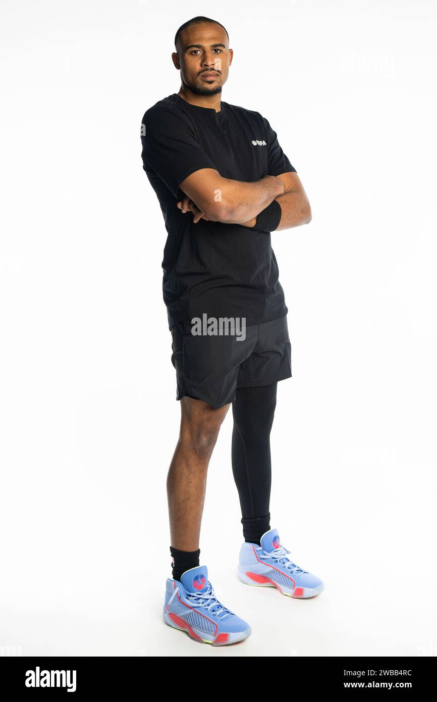 Talen Horton-Tucker poses for a portrait on October 2, 2023 in Salt ...