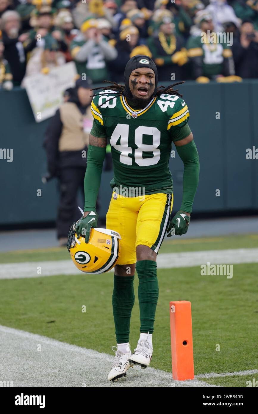 Green Bay Packers safety Benny Sapp III (48) before an NFL football ...