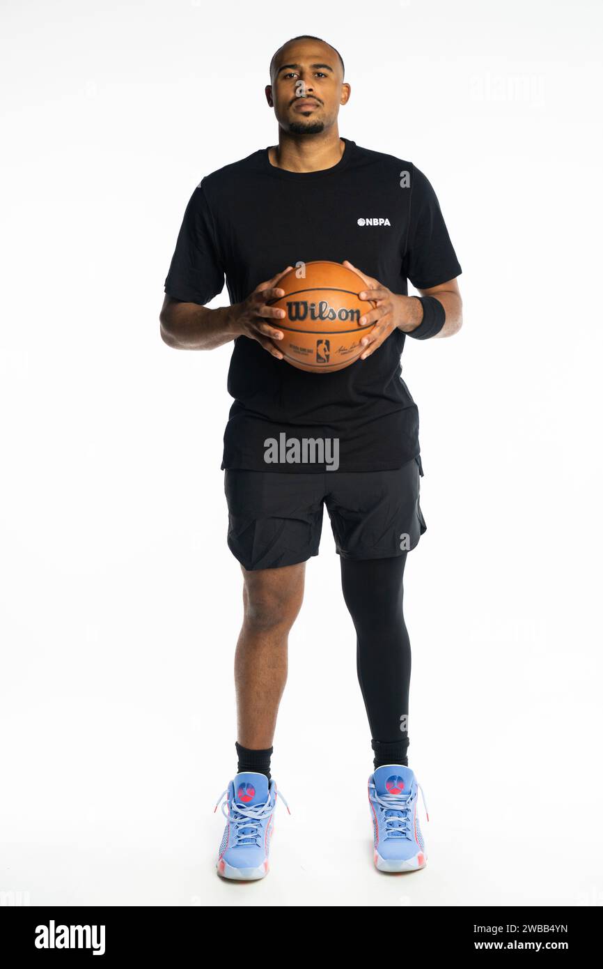 Talen Horton-Tucker poses for a portrait on October 2, 2023 in Salt ...