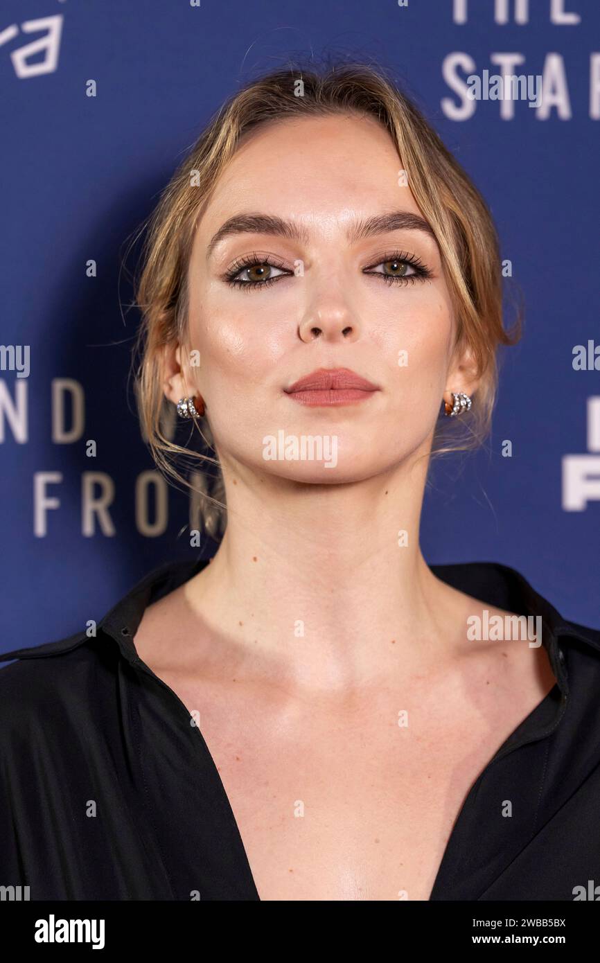 Jodie Comer poses for photographers upon arrival at the UK Gala ...