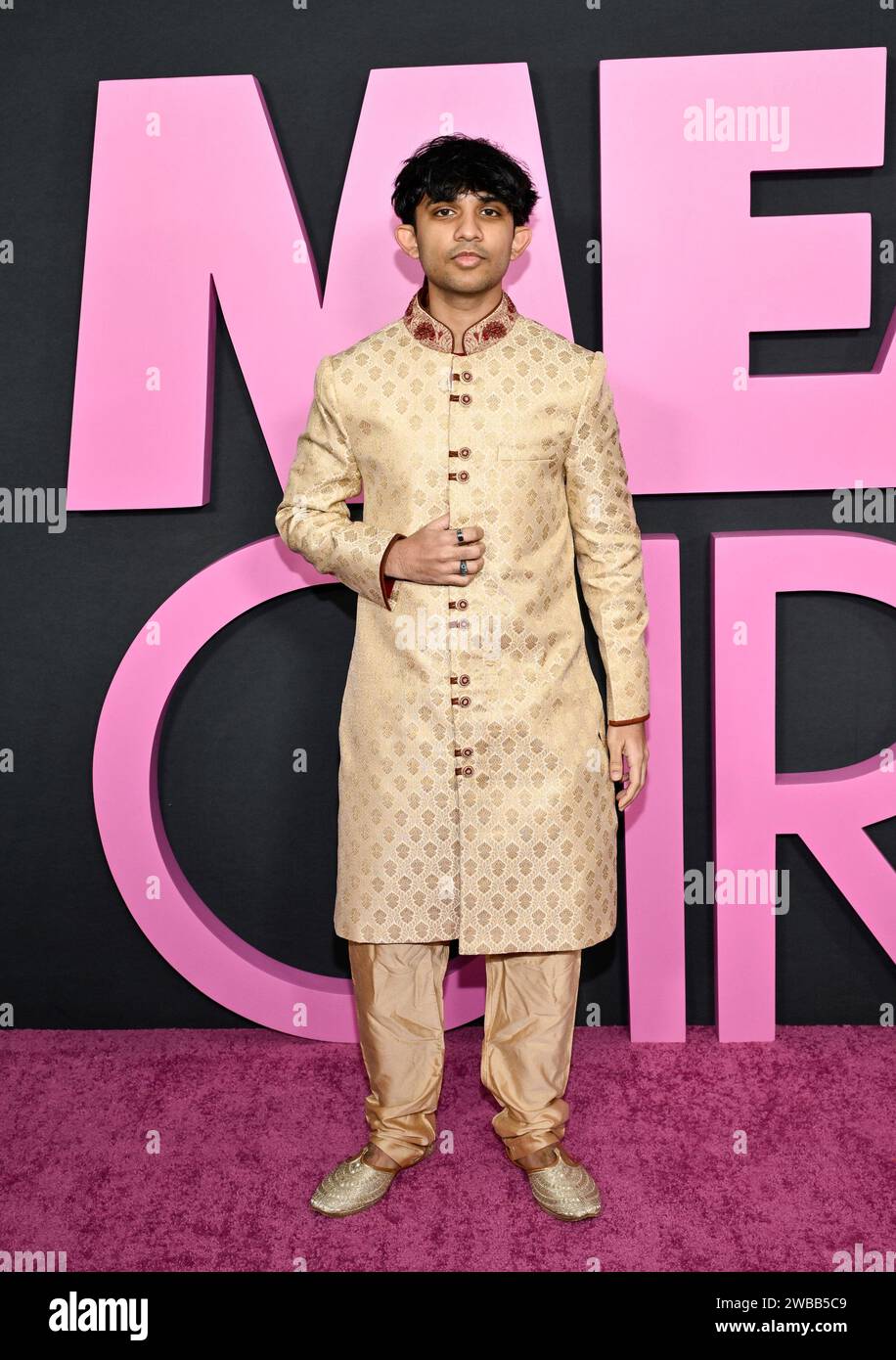 Mahi Alam attends the world premiere of "Mean Girls" at AMC Lincoln ...