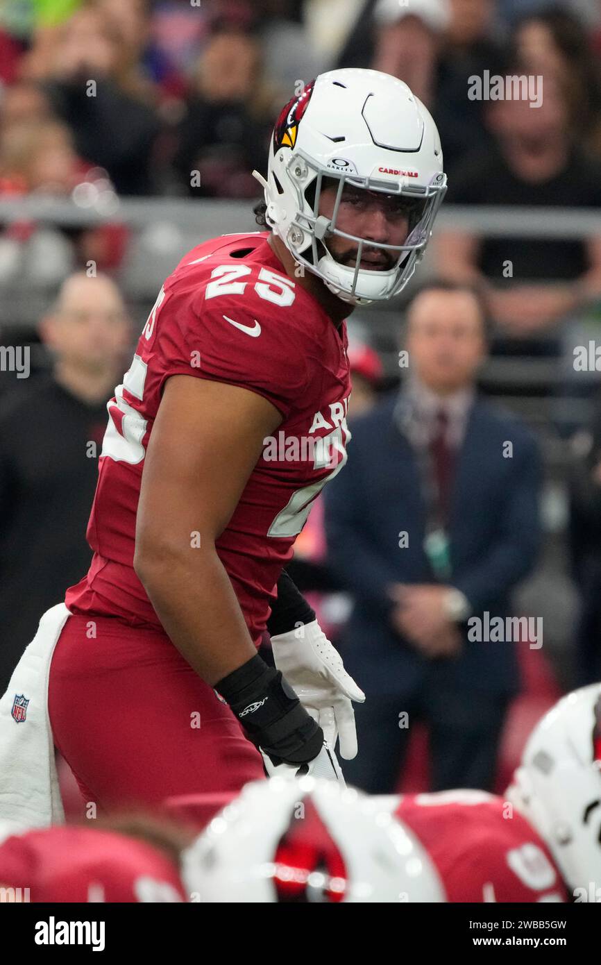 Arizona Cardinals linebacker Zaven Collins (25) during the first half ...