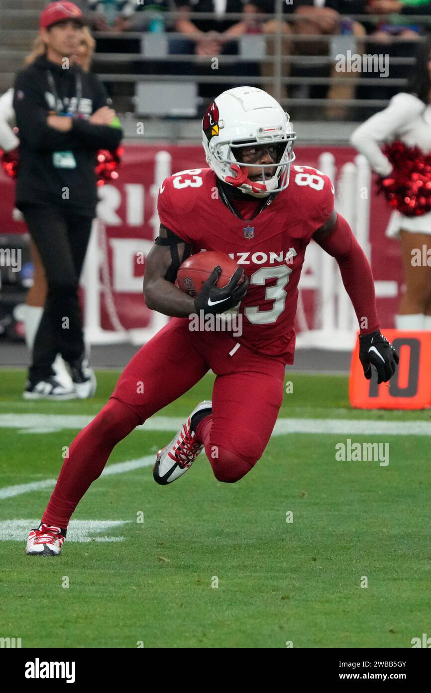 Arizona Cardinals wide receiver Greg Dortch (83) during the first half ...