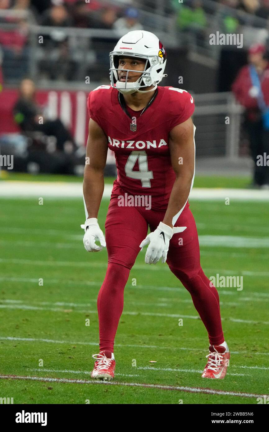 Arizona Cardinals wide receiver Rondale Moore (4) during the first half ...