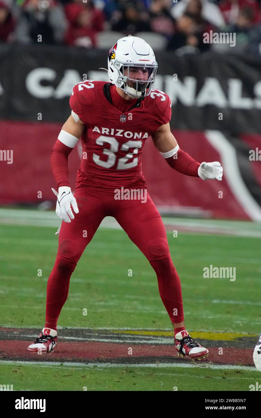 Arizona Cardinals safety Joey Blount (32) during the first half of an ...