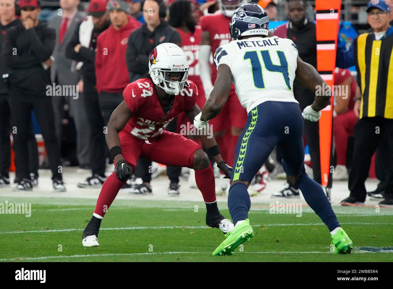 Arizona Cardinals cornerback Starling Thomas V (24) during the first ...