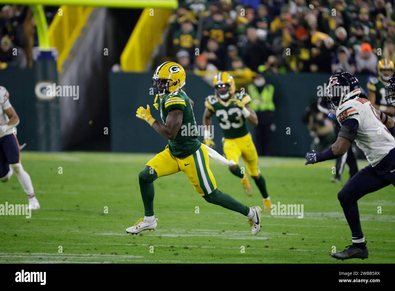 Green Bay Packers wide receiver Jayden Reed (11) during an NFL football ...