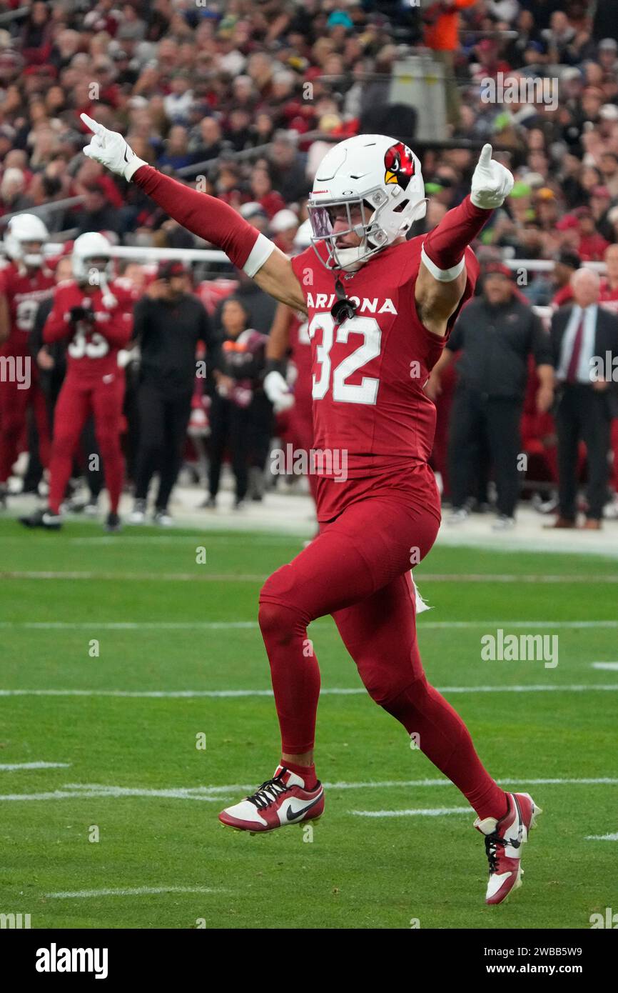 Arizona Cardinals safety Joey Blount (32) during the first half of an ...