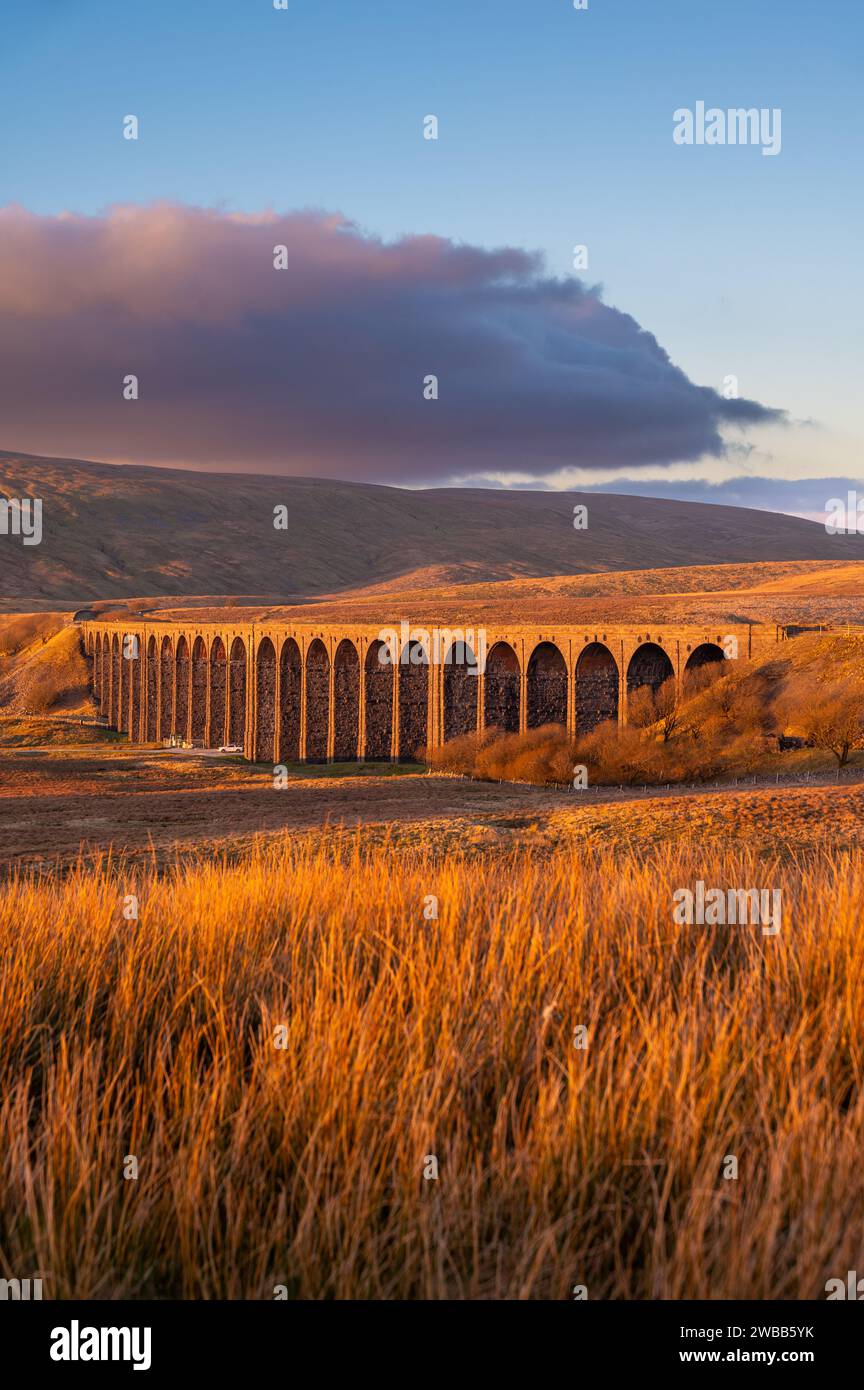 Aerial of ribblehead viaduct hi-res stock photography and images - Alamy
