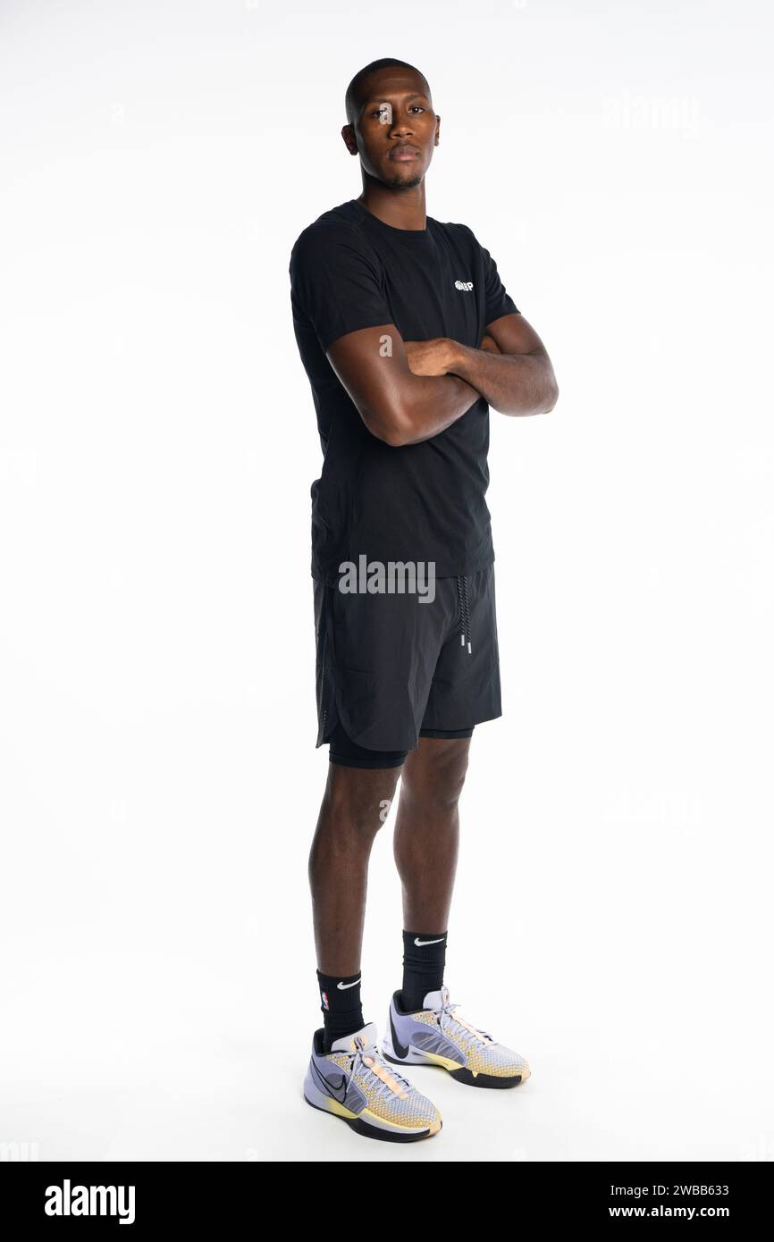 Kris Dunn poses for a portrait on October 2, 2023 in Salt Lake City ...