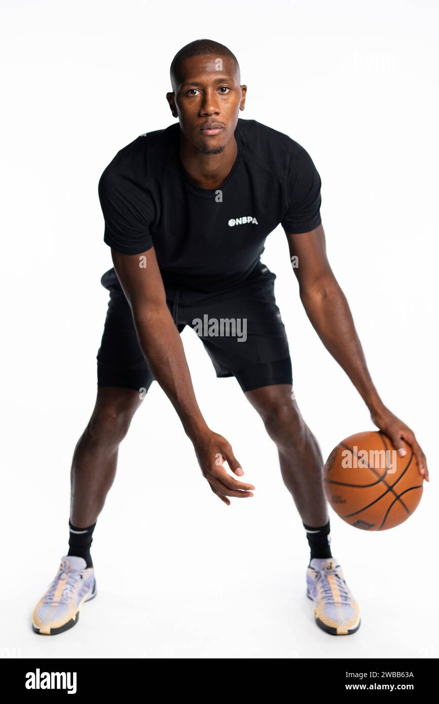 Kris Dunn poses for a portrait on October 2, 2023 in Salt Lake City ...