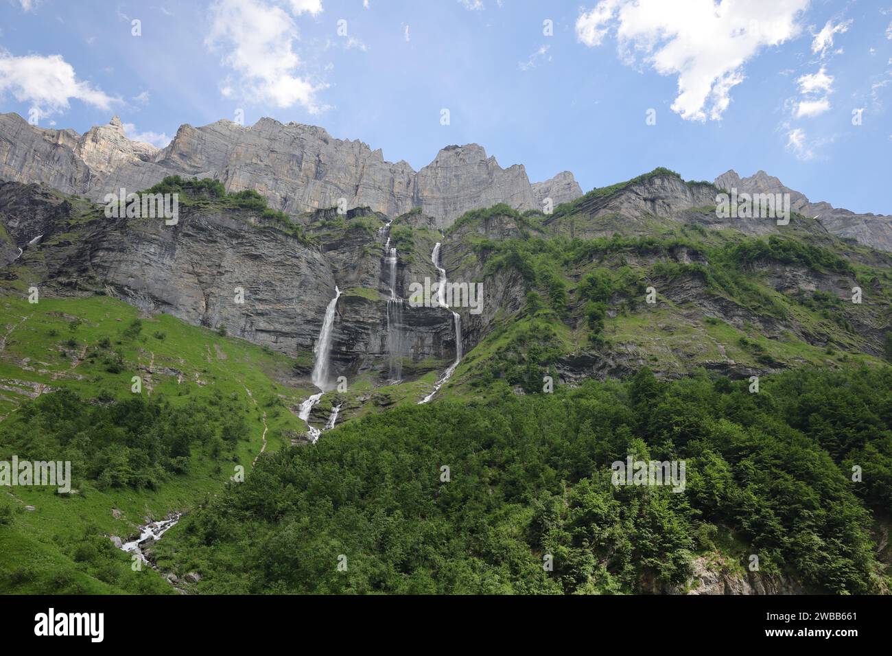 The cirque of Fer-à-Cheval is a natural circus of France located on the ...