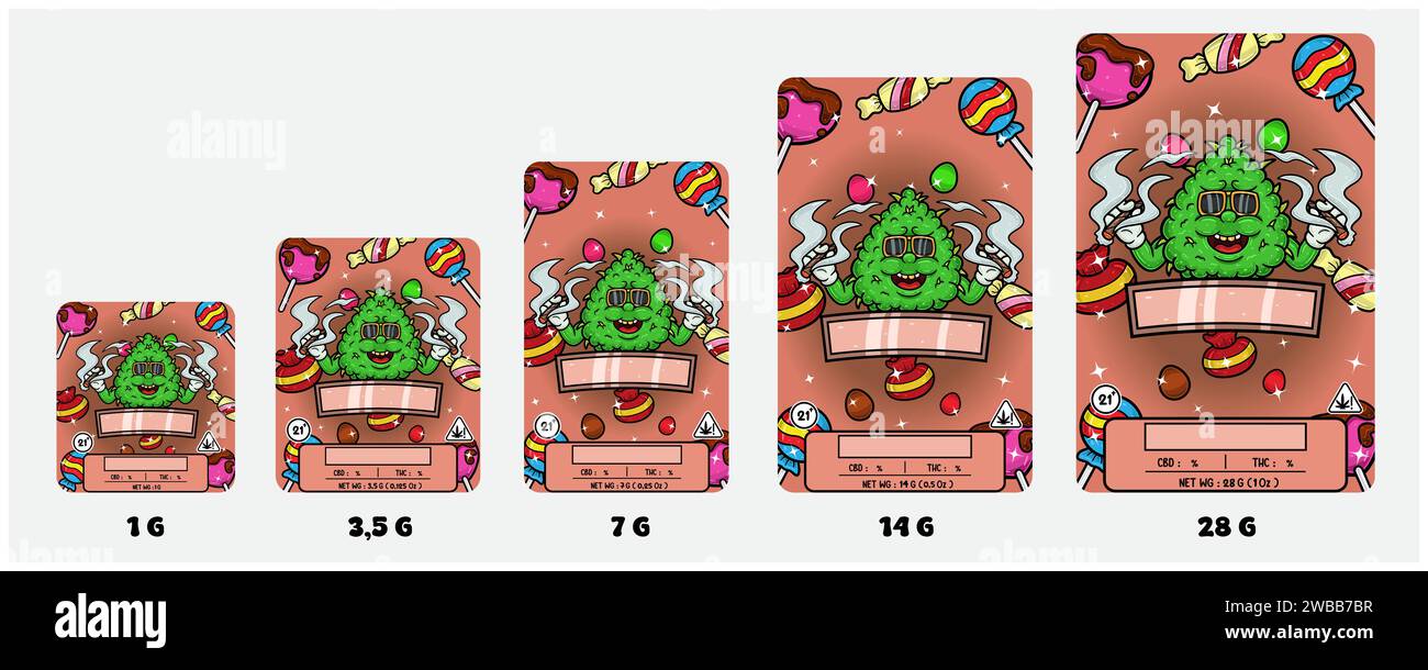 Smoking candy Stock Vector Images - Alamy