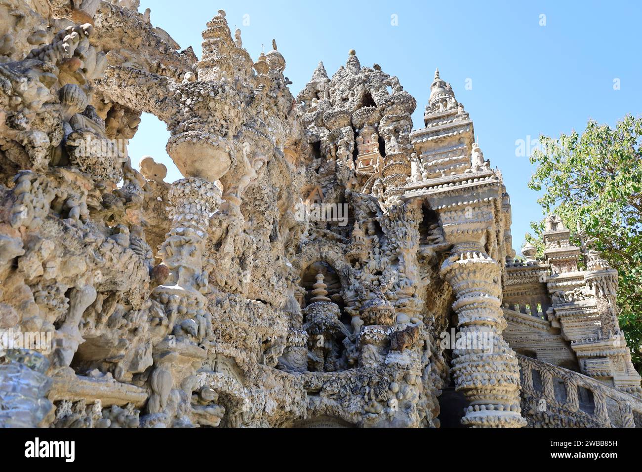 Ideal palace of the factor Cheval is a monument built in Hauterives by ...