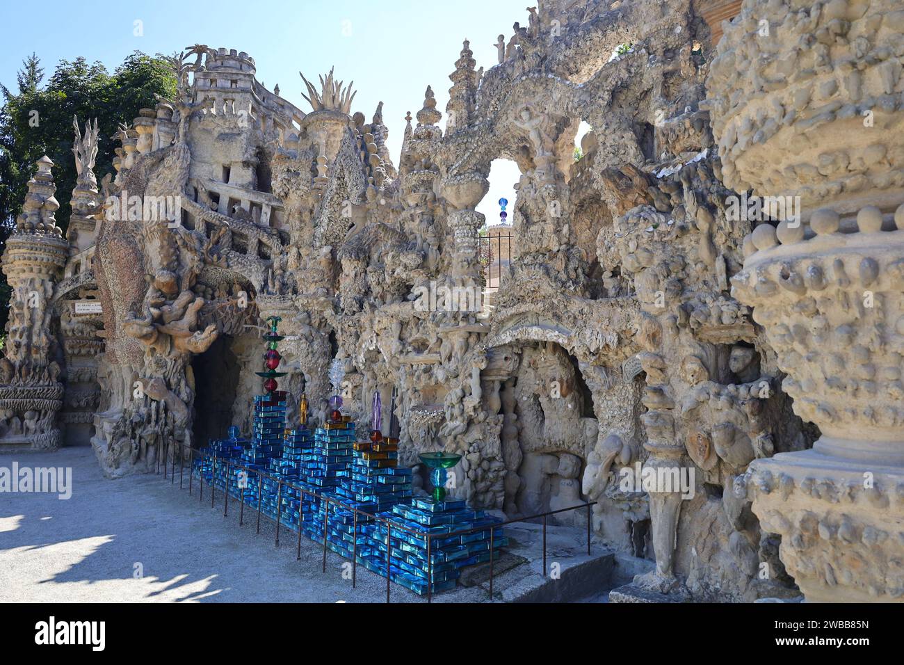 Ideal palace of the factor Cheval is a monument built in Hauterives by ...