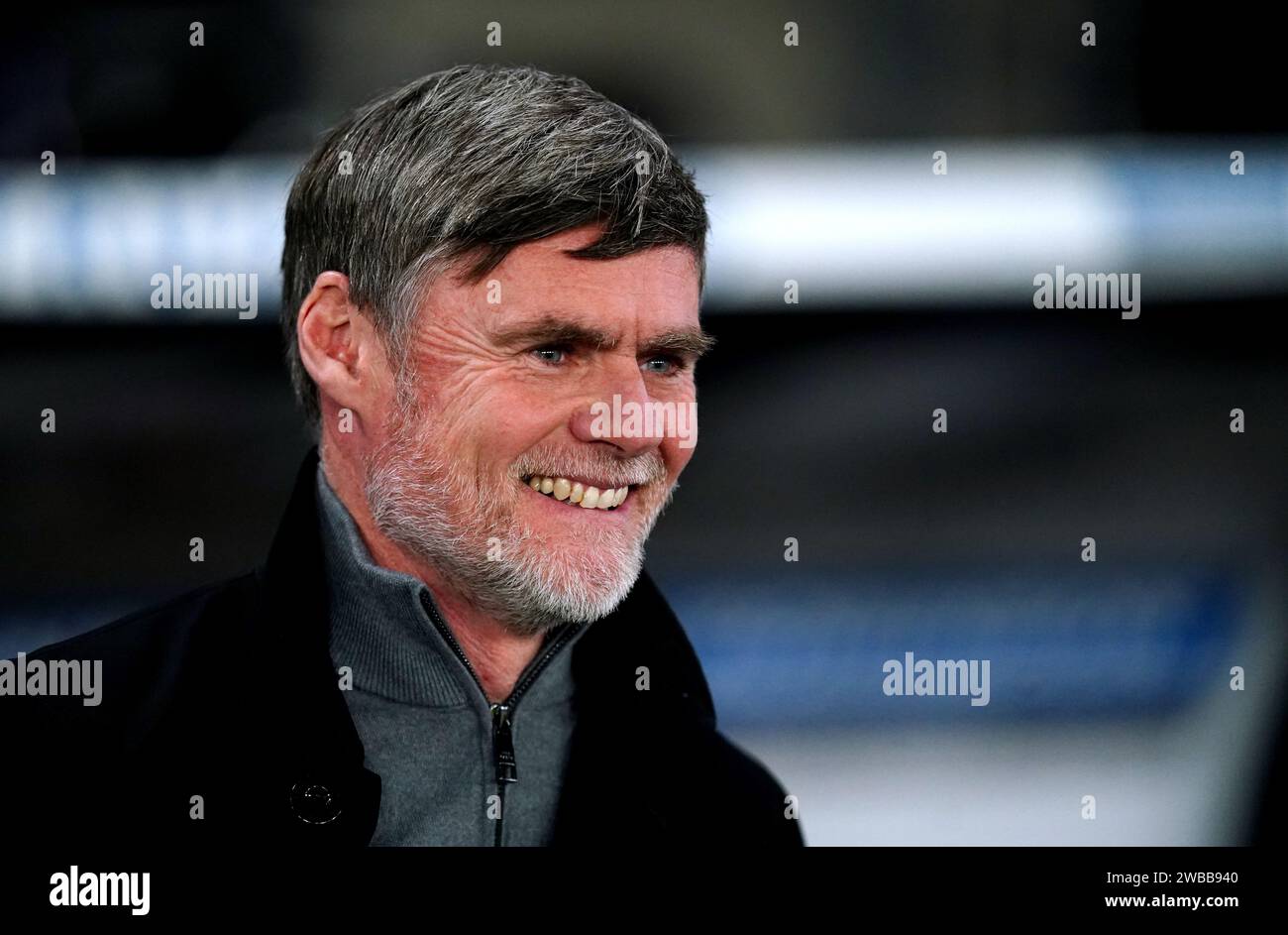 Bradford City manager Graham Alexander ahead of the Bristol City Motors ...