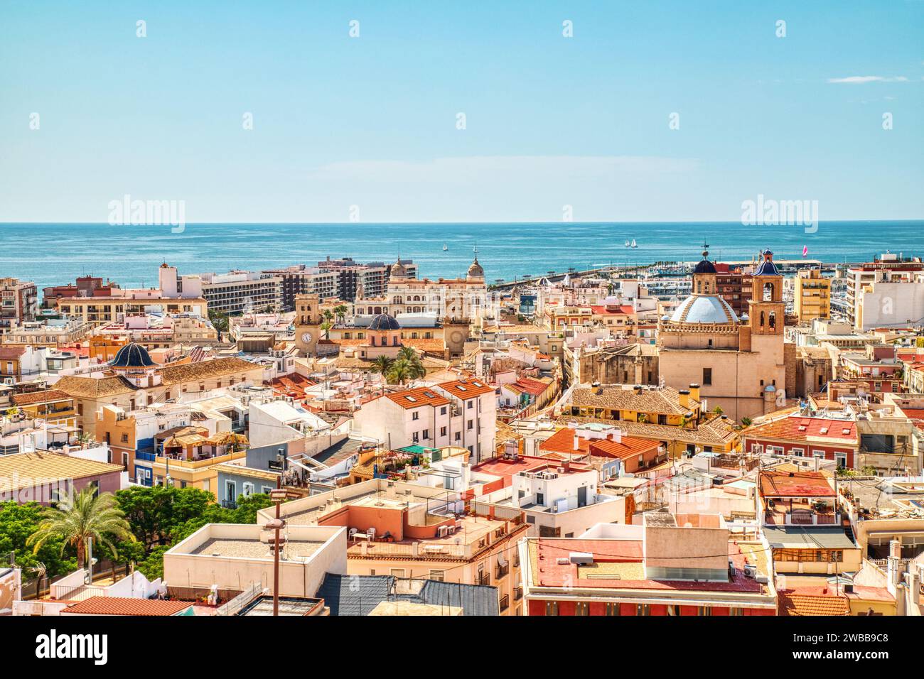 Alicante spain panorama during hi-res stock photography and images - Alamy