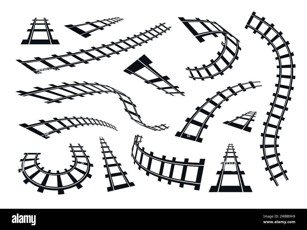 Road rail and tramway map Cut Out Stock Images & Pictures - Alamy