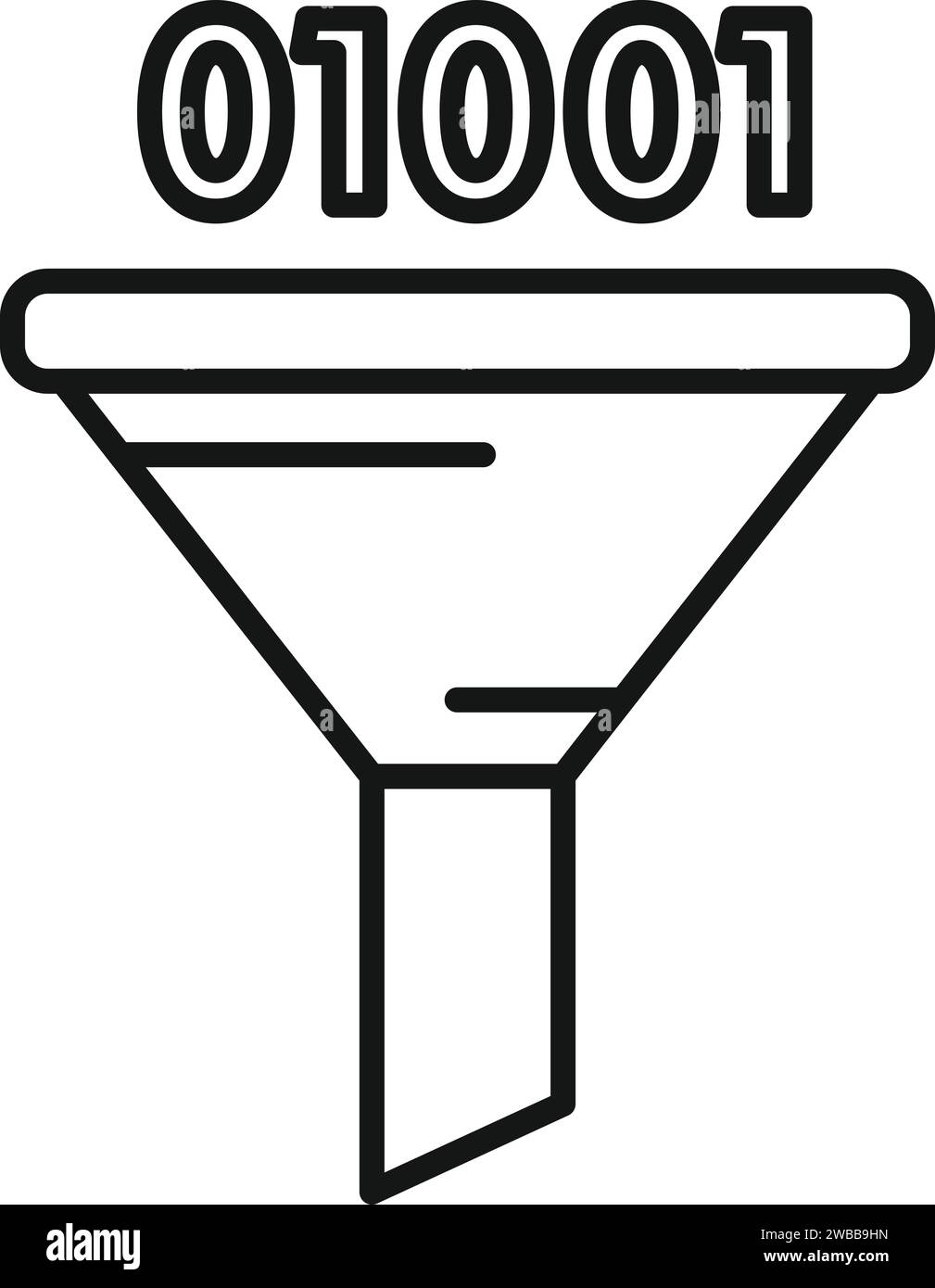 Thin bottleneck Stock Vector Images - Alamy