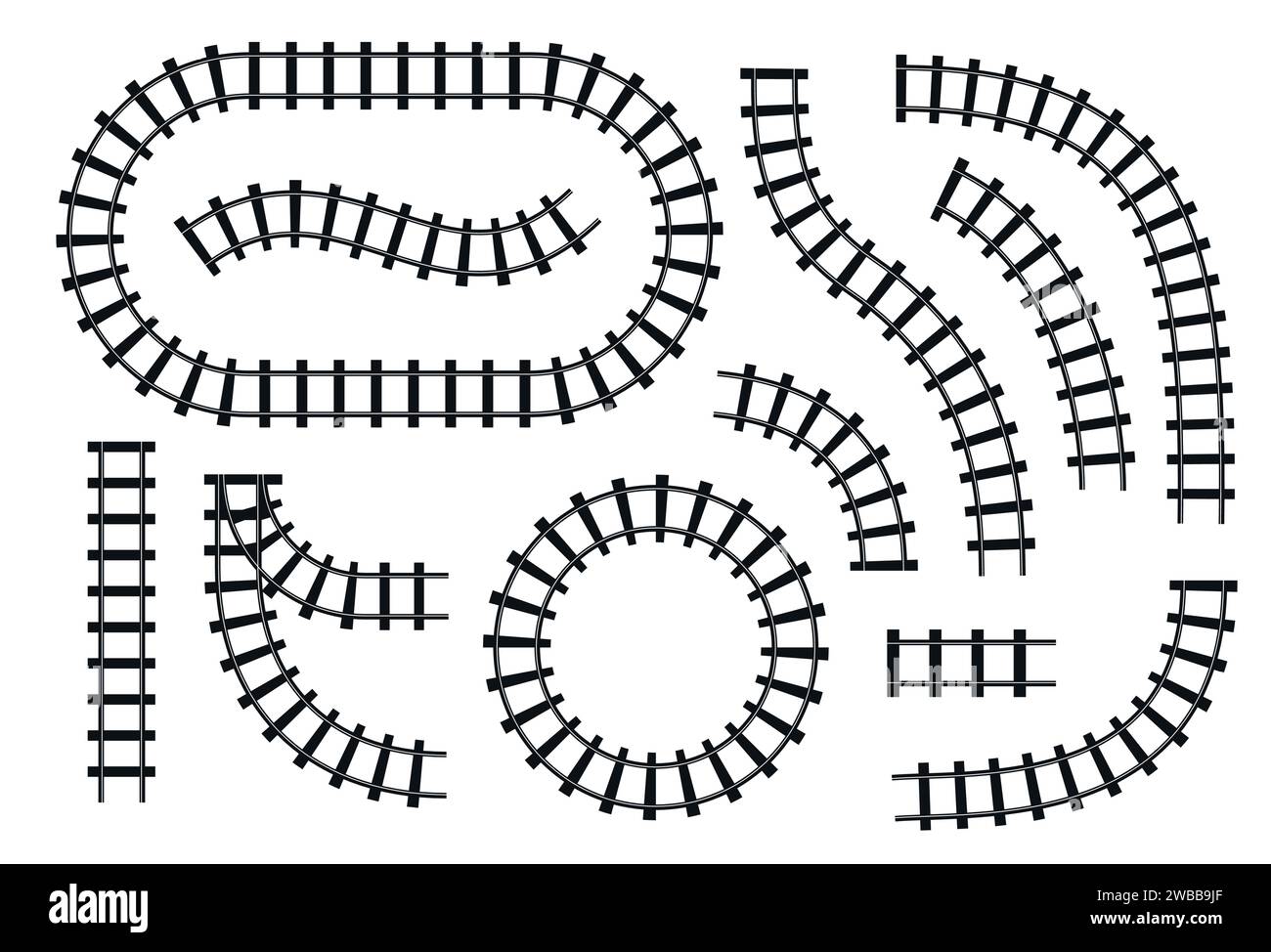 Tram track Cut Out Stock Images & Pictures - Alamy