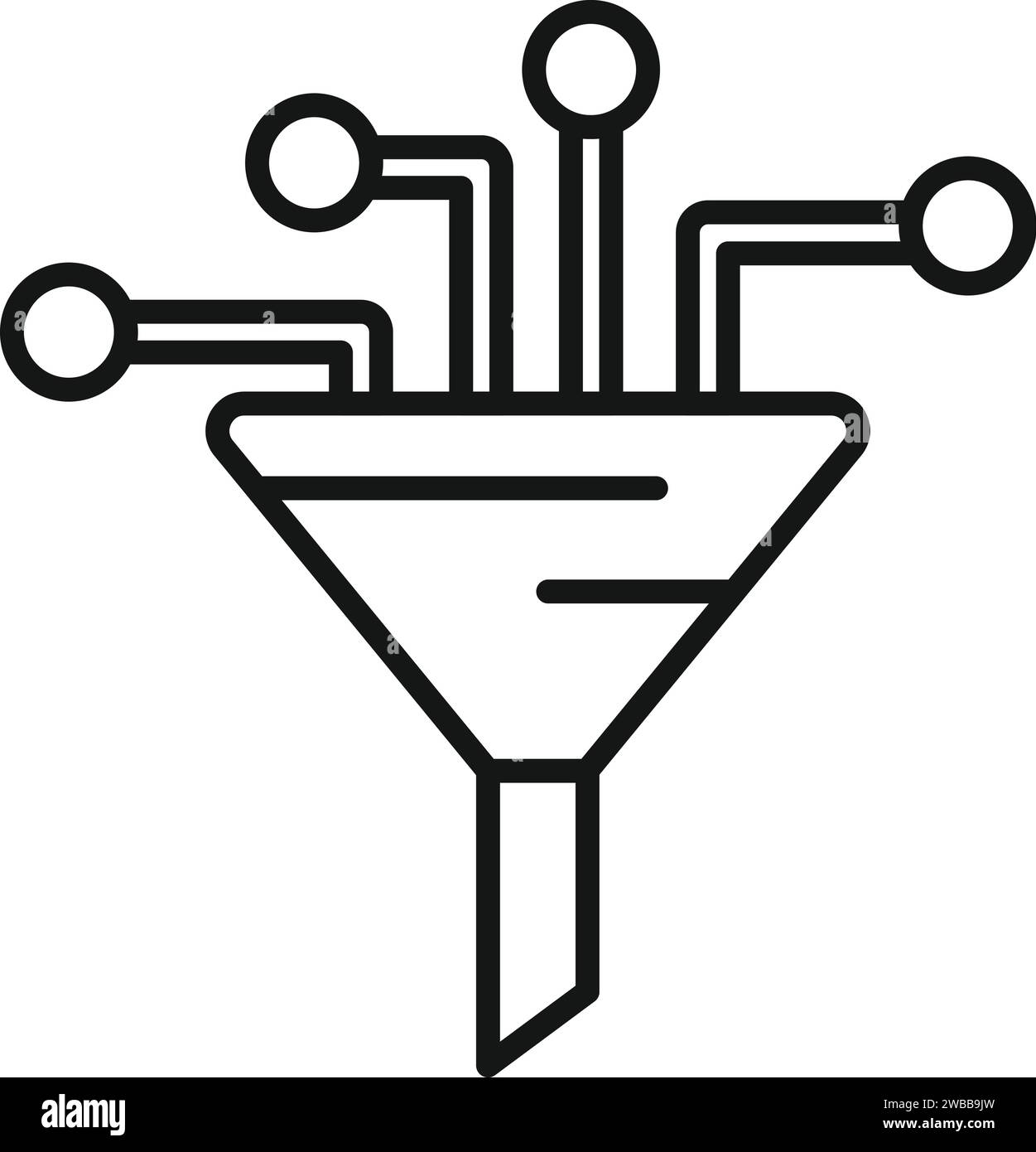 Thin bottleneck Stock Vector Images - Alamy