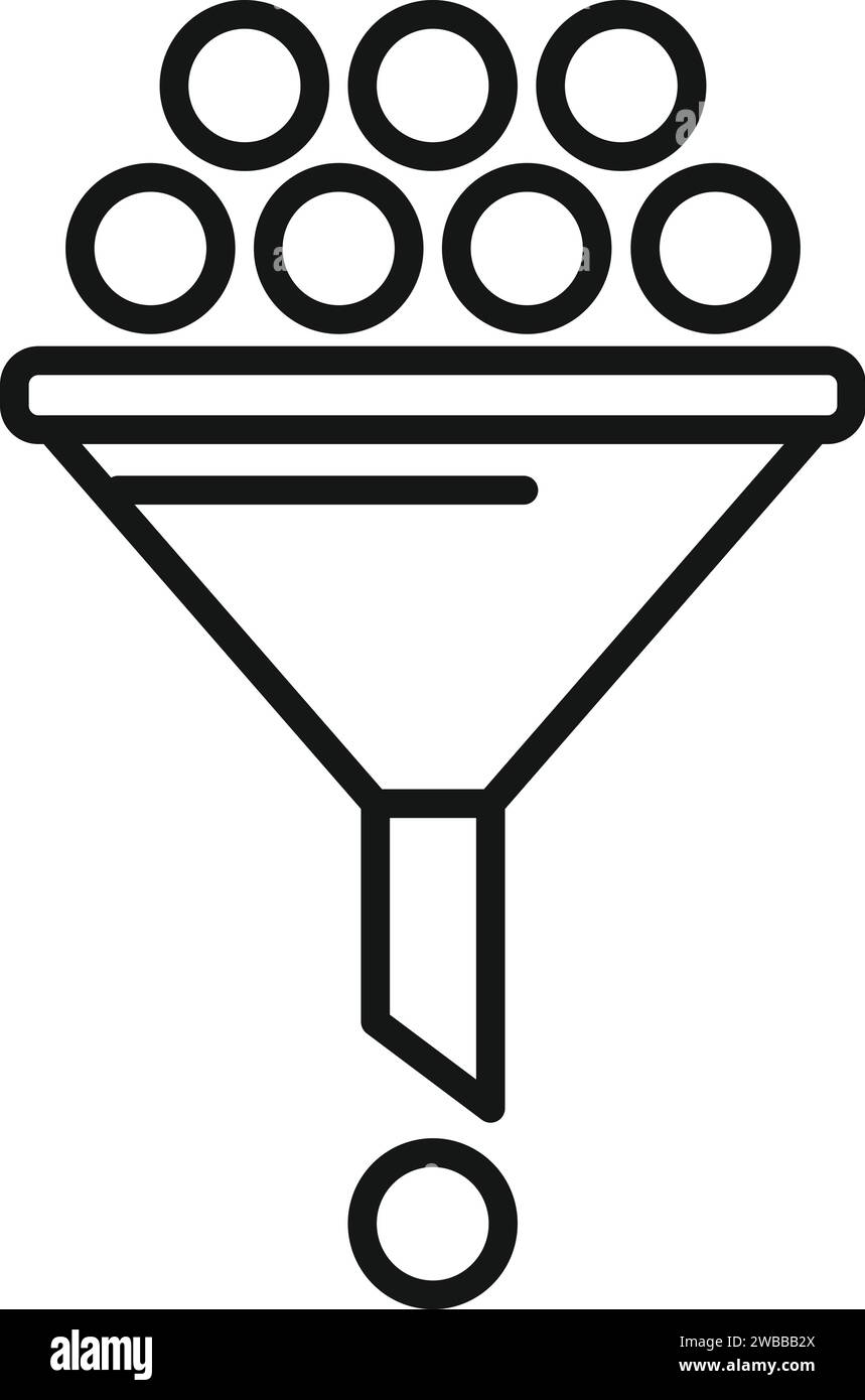 Thin bottleneck Stock Vector Images - Alamy