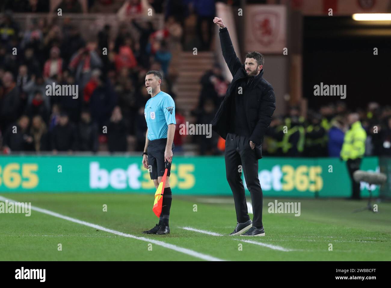 Middlesbrough Head Coach Michael Carrick during the Carabao Cup Semi ...