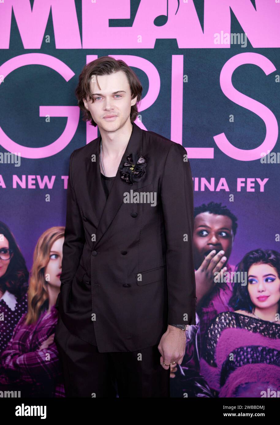 January 8, 2024, New York, New York, Usa: Christopher Briney attends ...