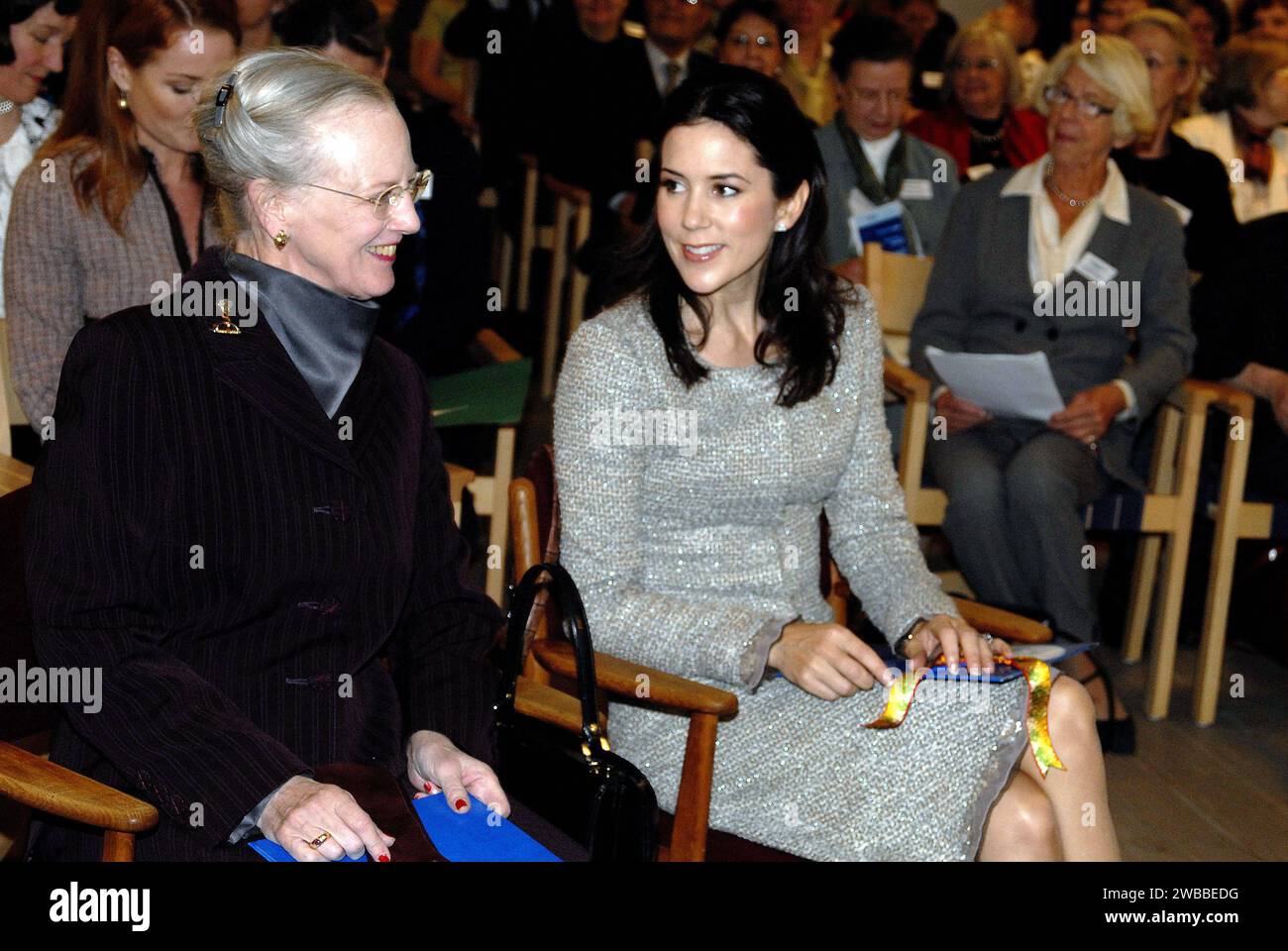 H.M.The Queen Margrethe & Crown princess Mary Donaldson together ...