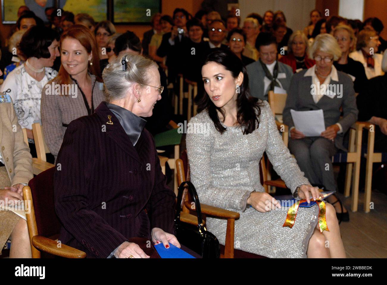 H.M.The Queen Margrethe & Crown princess Mary Donaldson together ...