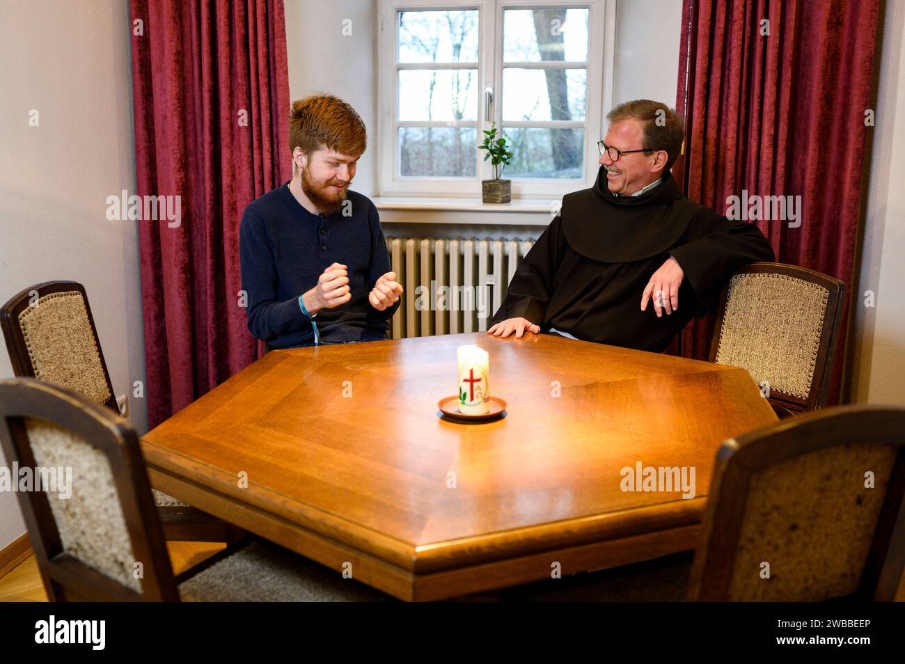 Freiwilliges Ordensjahr, Peter Roberg 22.12.2022 Fulda Hessen Freiwilliges Ordensjahr Abiturient ...