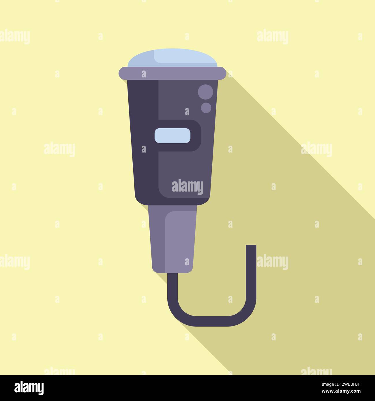 Ultra sound device icon flat vector. Ultrasonic diagnosis. Doctor woman ...