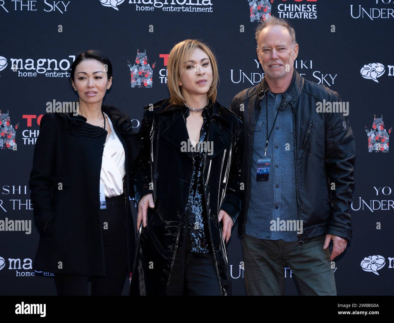 January 9, 2024, Hollywood, California, Usa: Rika Broccoli, Yoshiki and ...