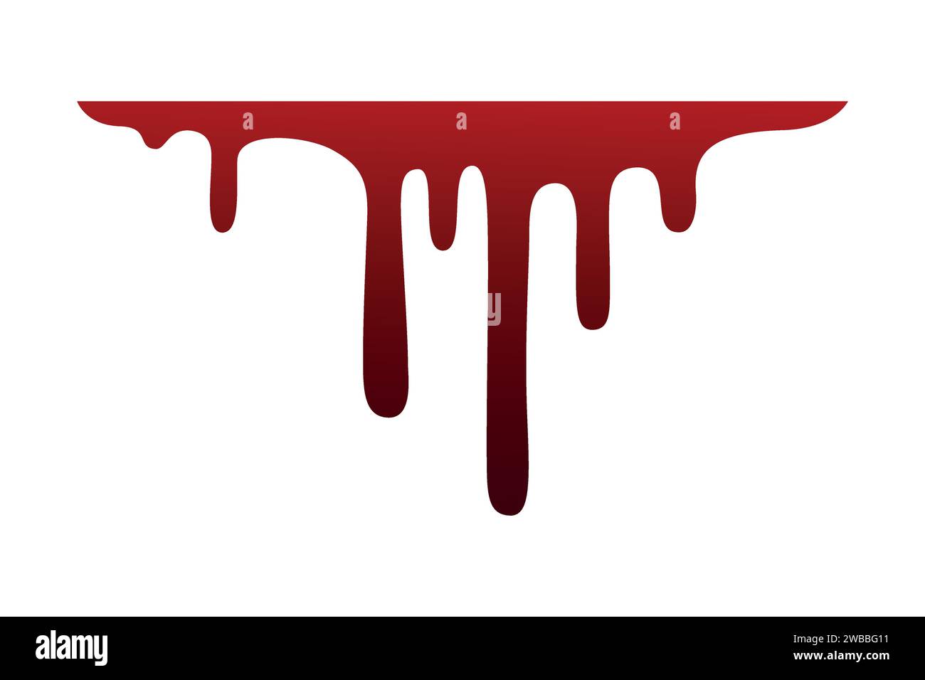 Dripping blood line Stock Vector Images - Alamy