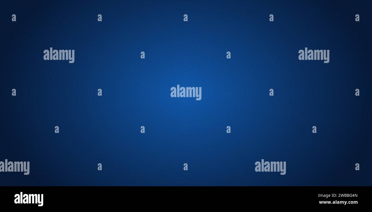 Blue abstract circle lines. Vector dark blue minimalistic abstract ...