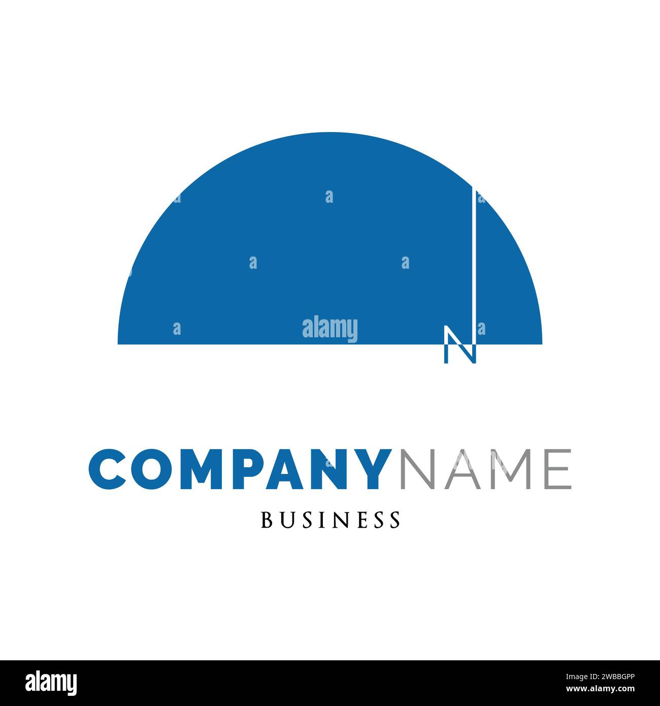 Letter n icon hi-res stock photography and images - Alamy