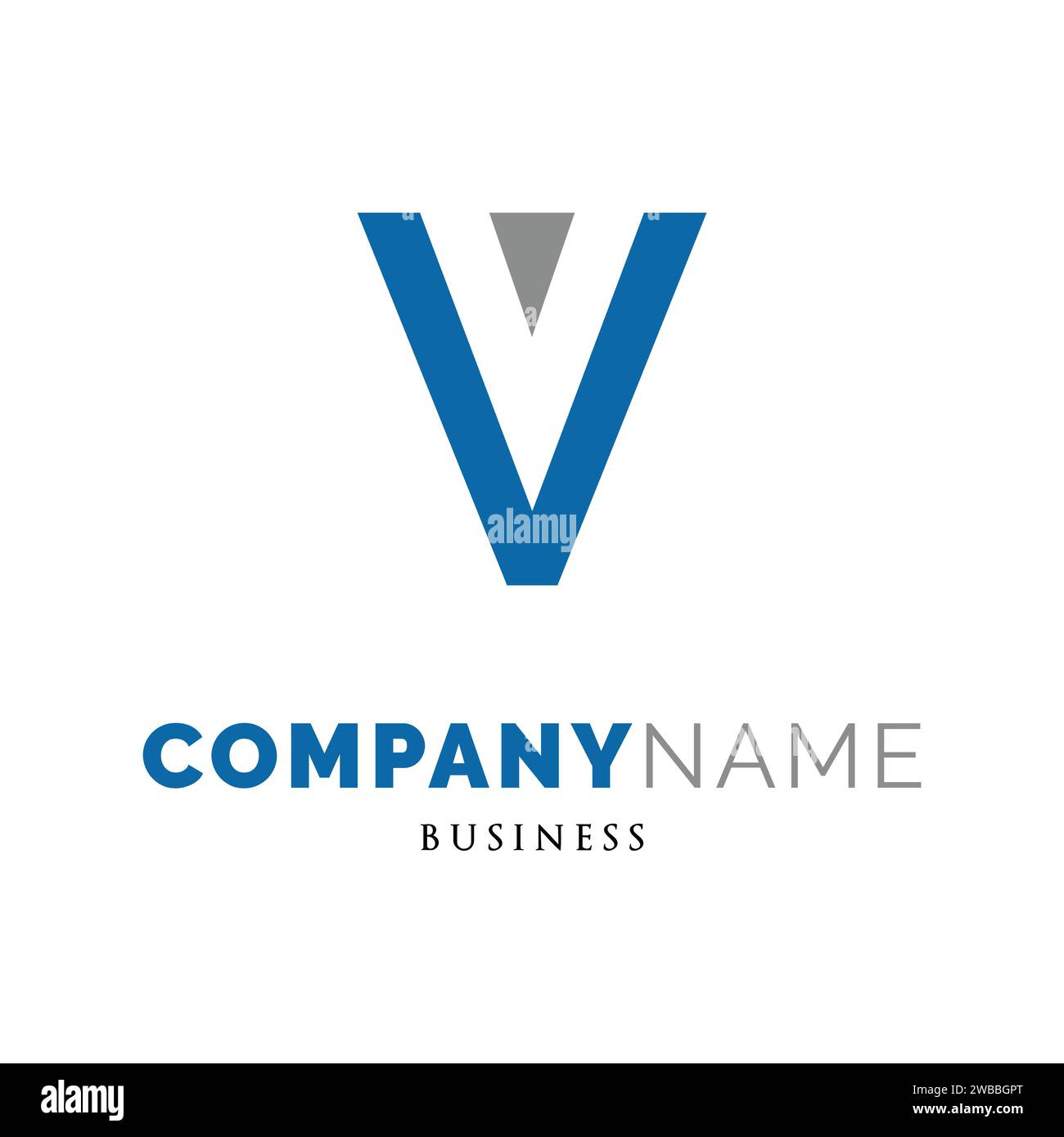 V icon logo hi-res stock photography and images - Alamy