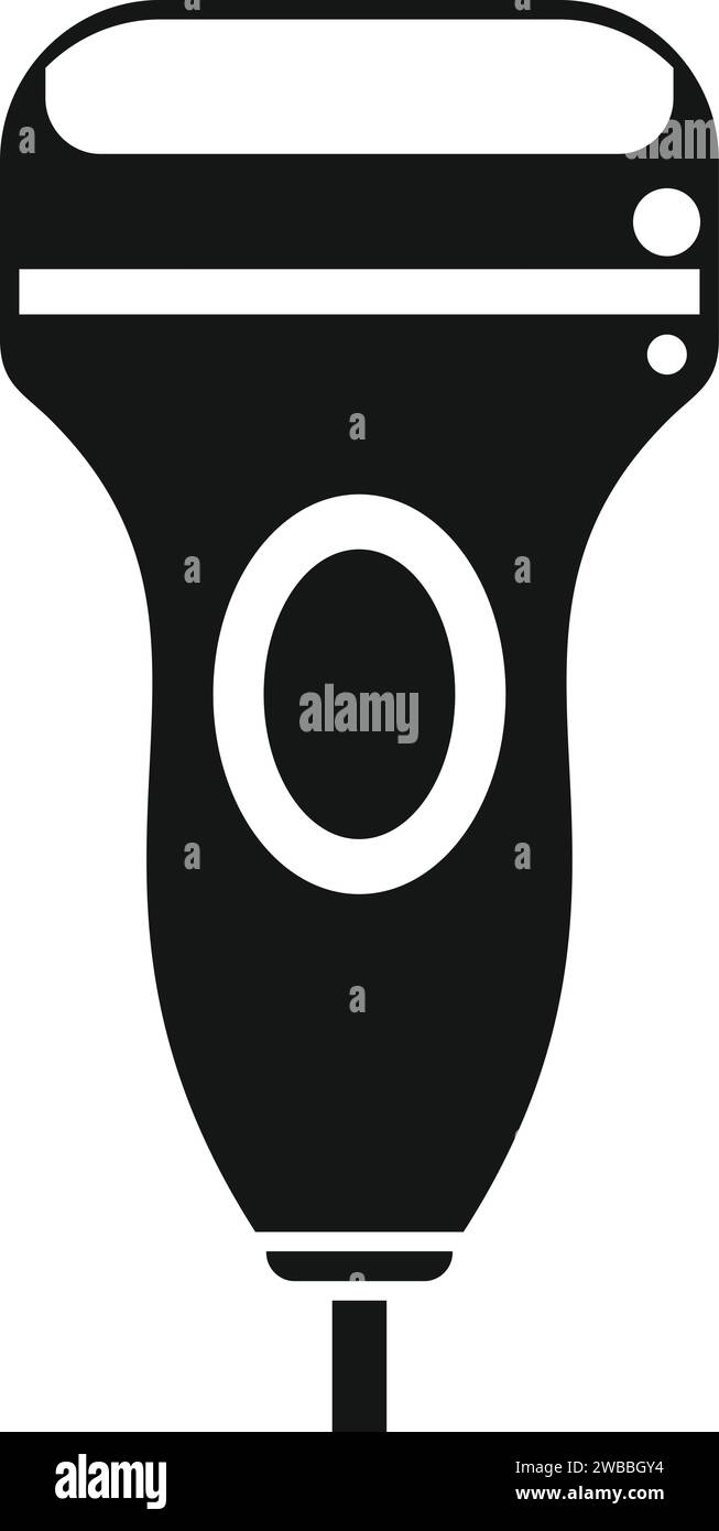 Sonograph device icon simple vector. Medical ultra sound. Test ...