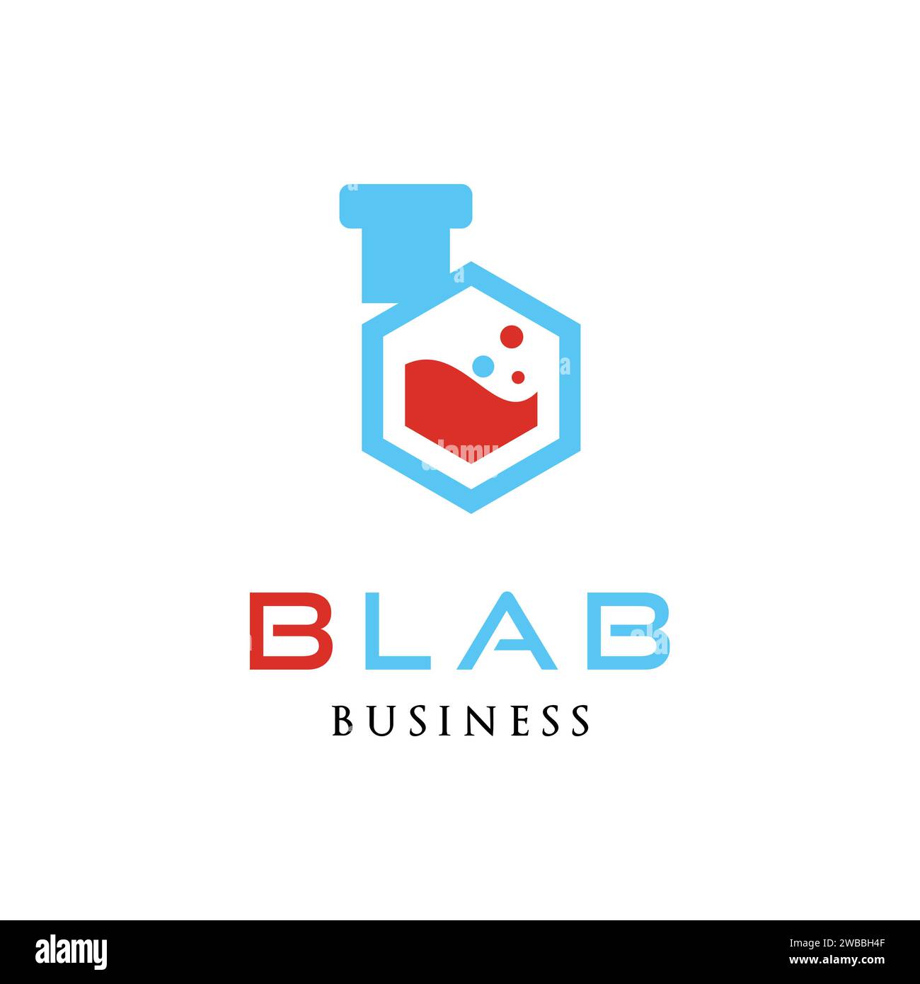 Initial Letter B Laboratory Icon Logo Design Template Stock Vector Image & Art - Alamy