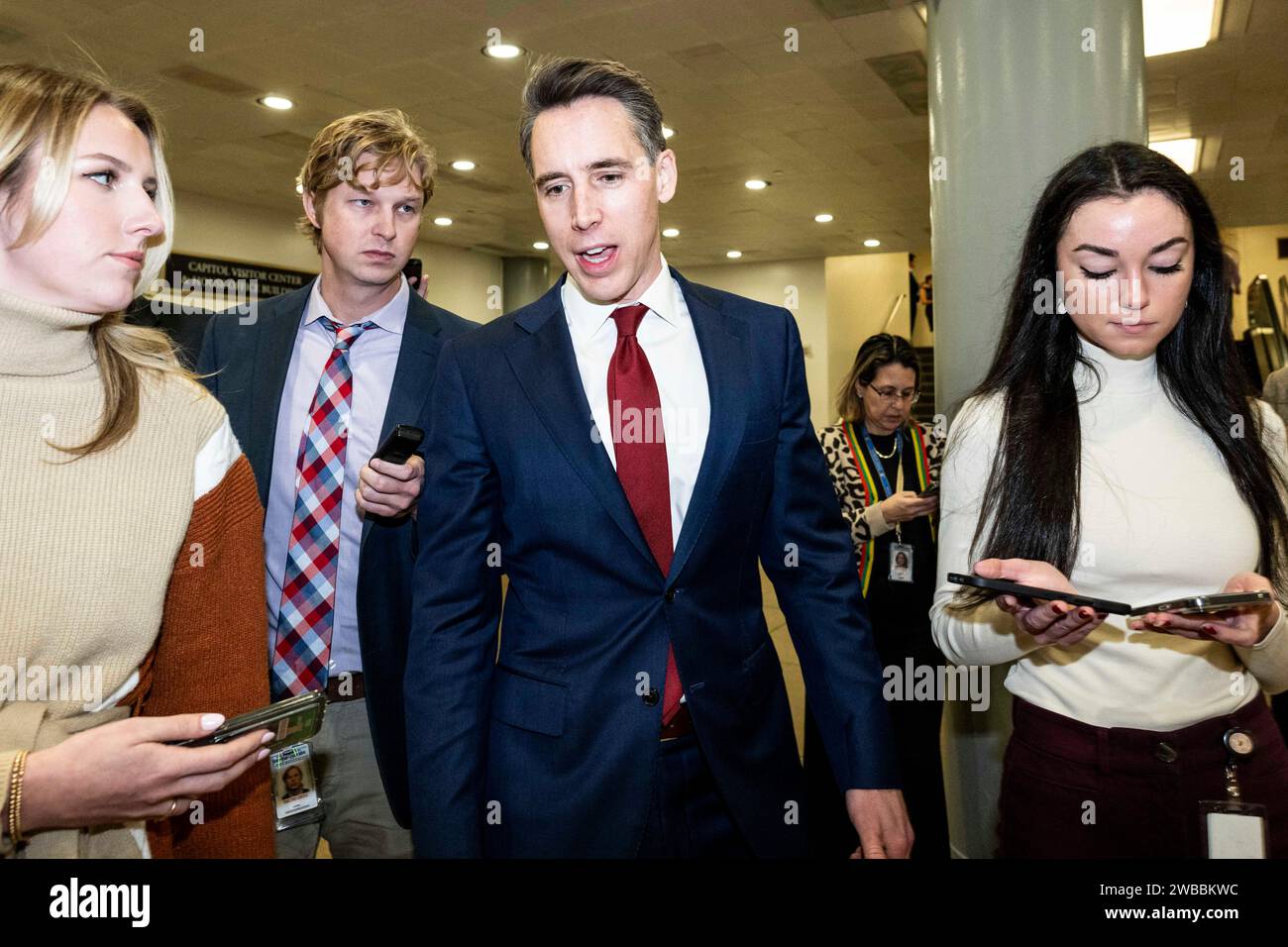 Washington, District Of Columbia, USA. 9th Jan, 2024. U.S. Senator JOSH ...