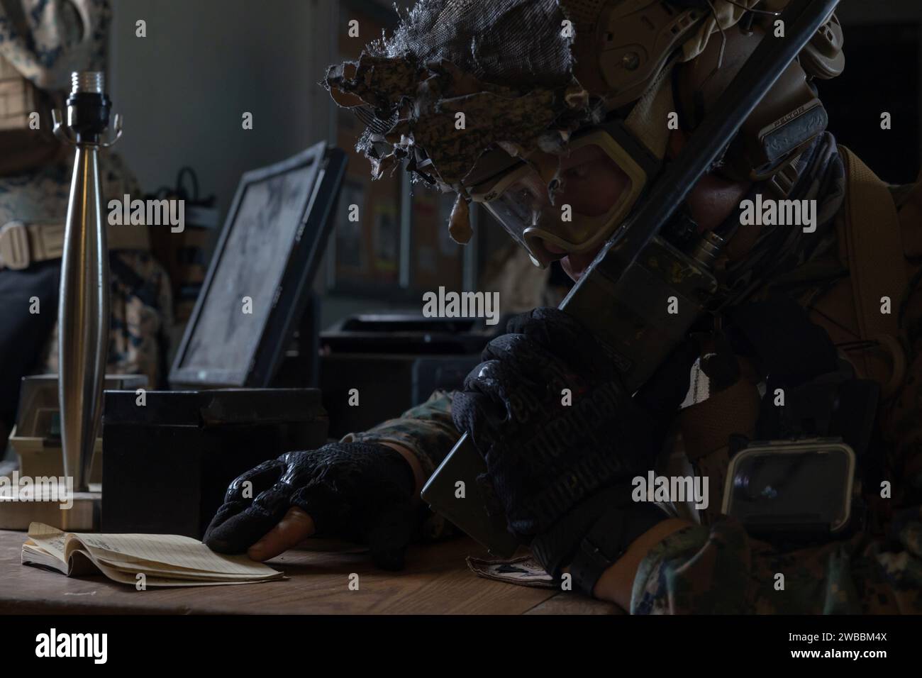 U.S. Marine Corps Cpl. Jack Nelson, an antitank missile gunner with ...