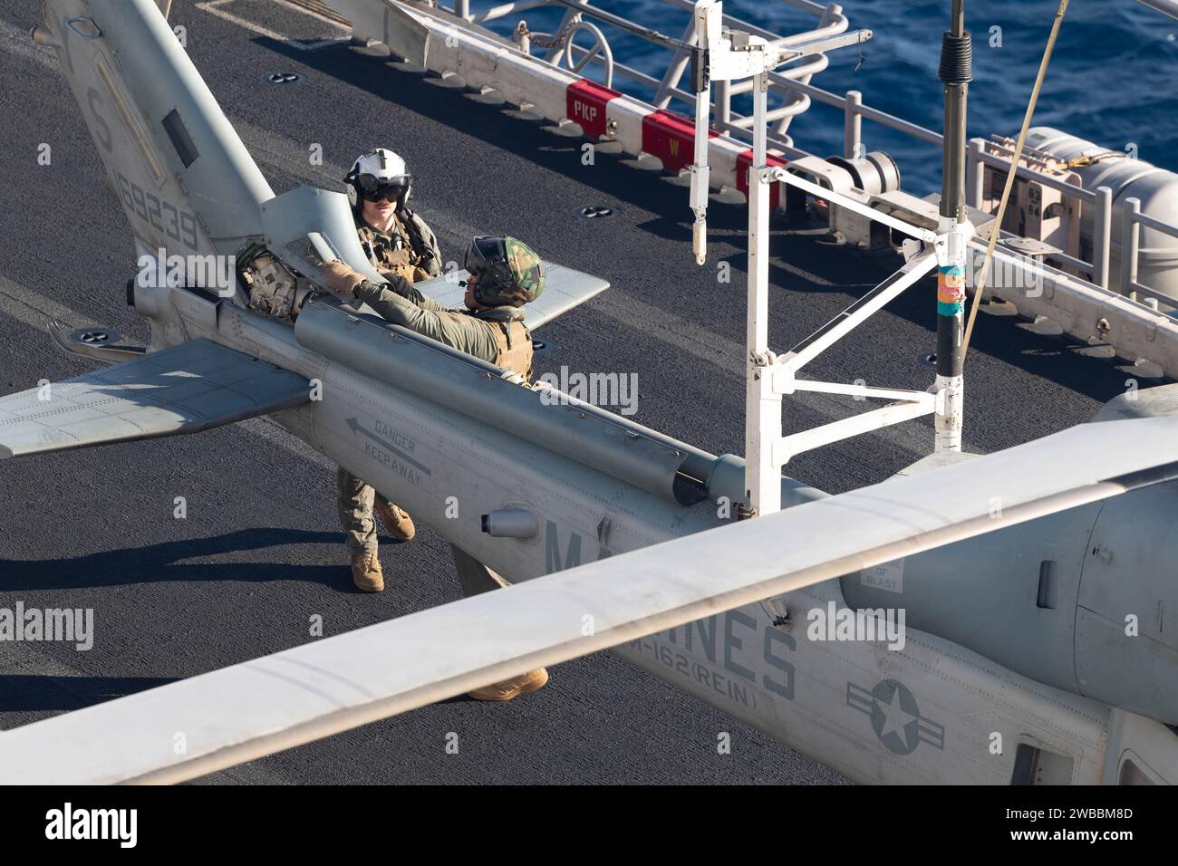 240103-N-OQ442-1034 MEDITERRANEAN SEA (Jan. 3, 2024) Marines assigned ...