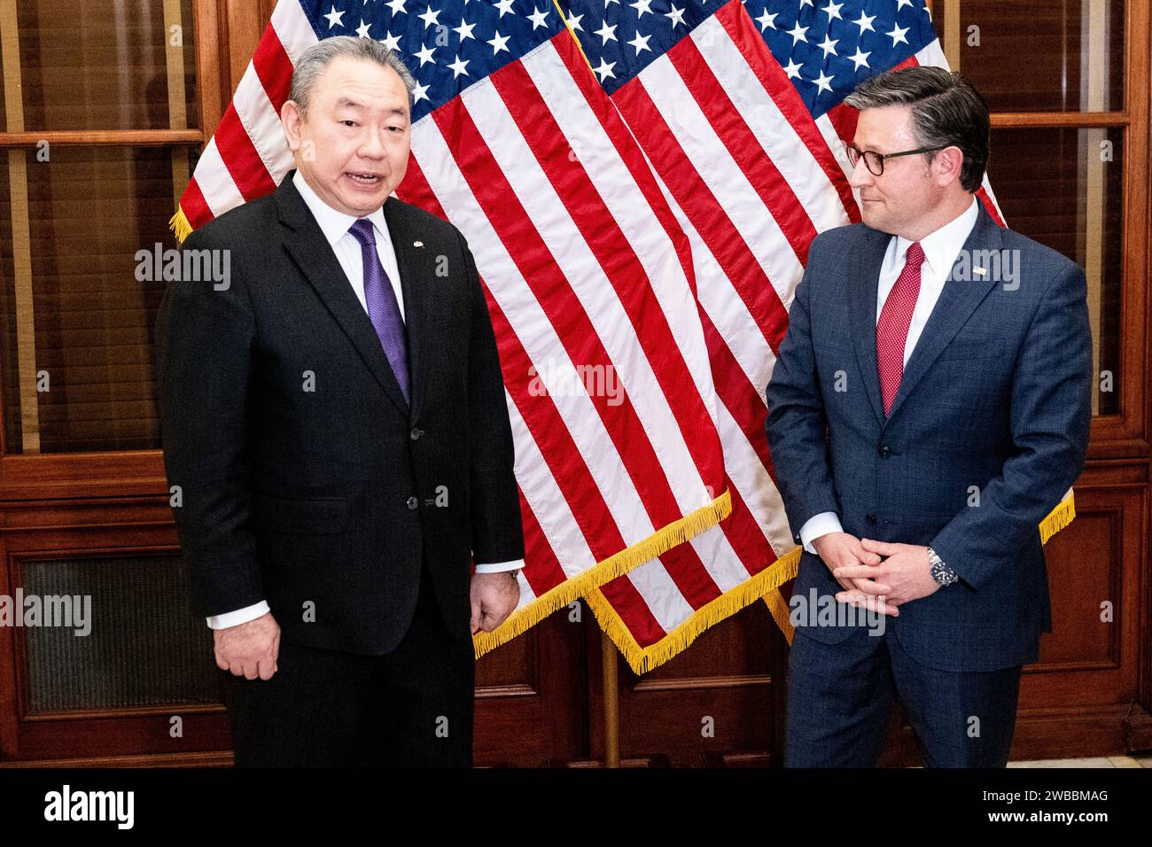 Washington, United States. 09th Jan, 2024. Alexander Yui, Taiwan's ...