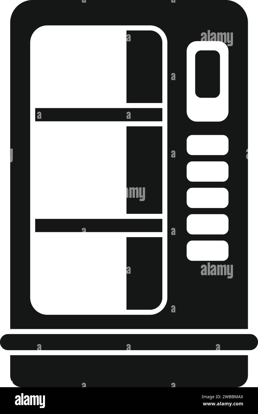 Modern drinking machine icon simple vector. Cooling vessel. Drink ...